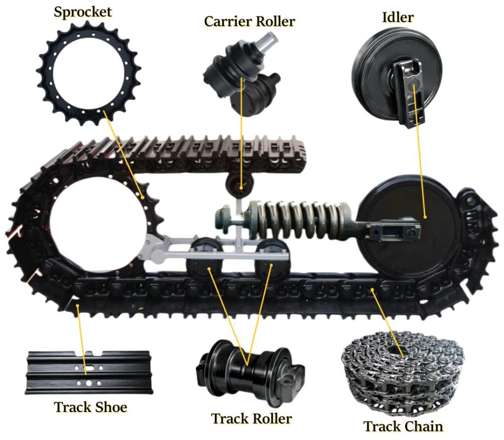 Rotary Drilling Rig Track Roller - drillingtrackparts.com